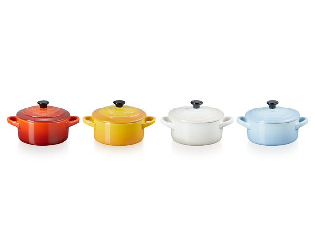 Set 4 Mini Cocottes Elements | Le Creuset® Brasil - Site Oficial