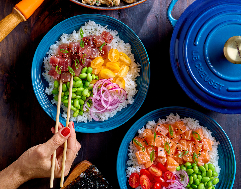 Poke Bowl Tropical | Le Creuset® Brasil - Site Oficial